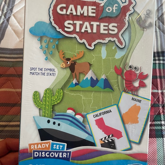 Toys | Game Of States Educational Board Game New | Poshmark